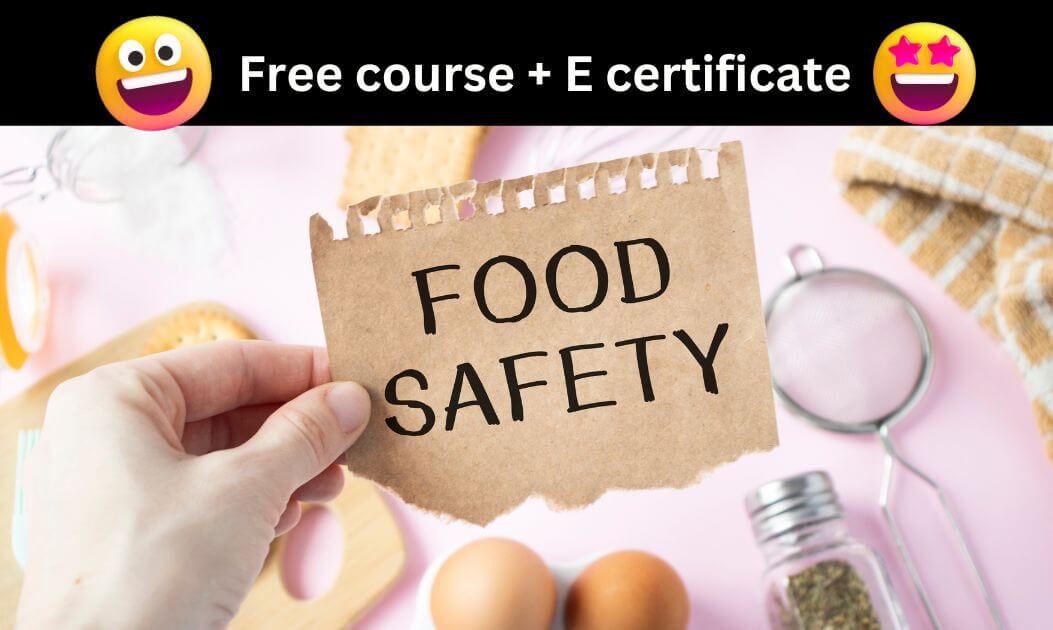 Free Online Course on Food Safety Management in Cafes - Food Tech NEWS