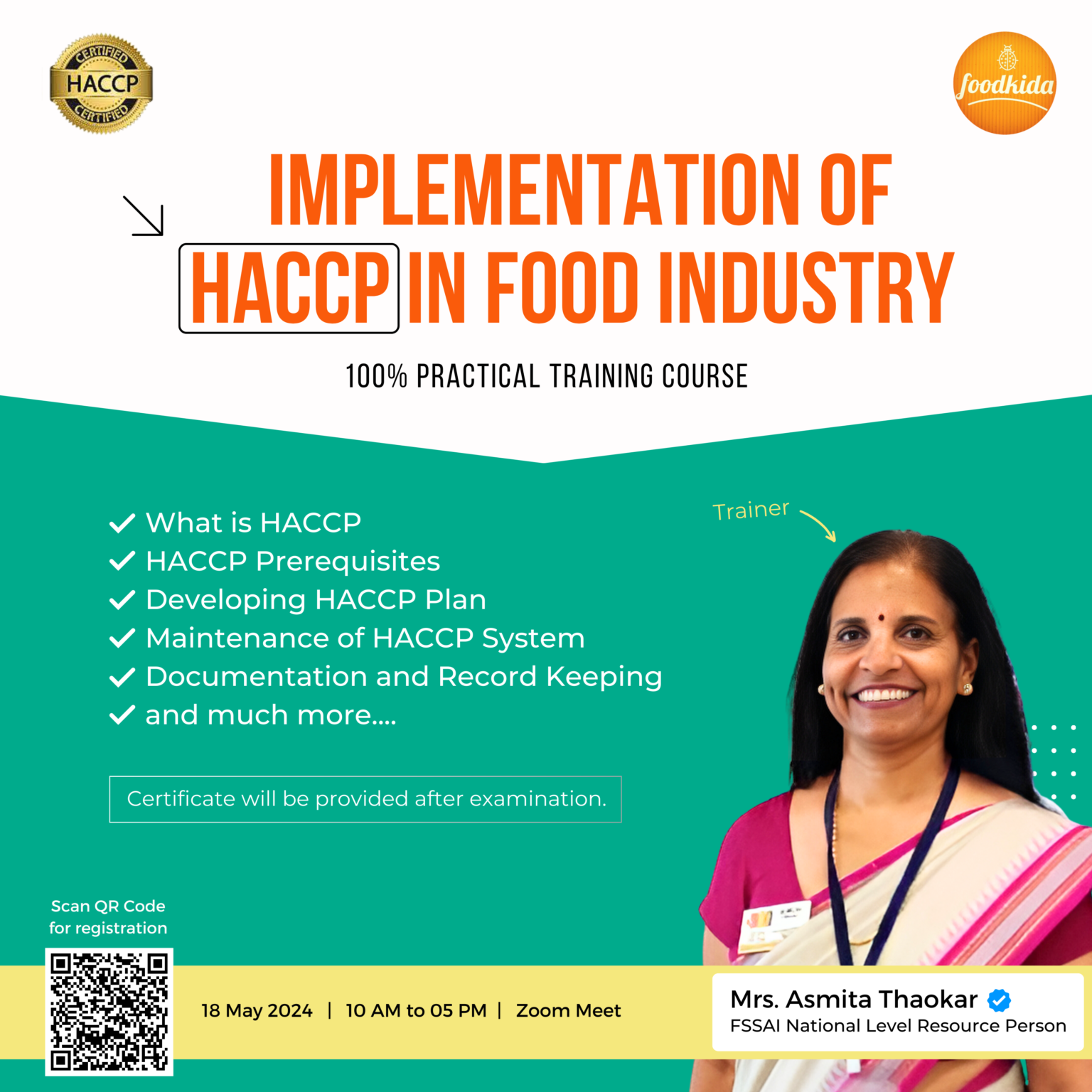 Lifetime FoSTaC certificate validity removed; Online training restarted ...